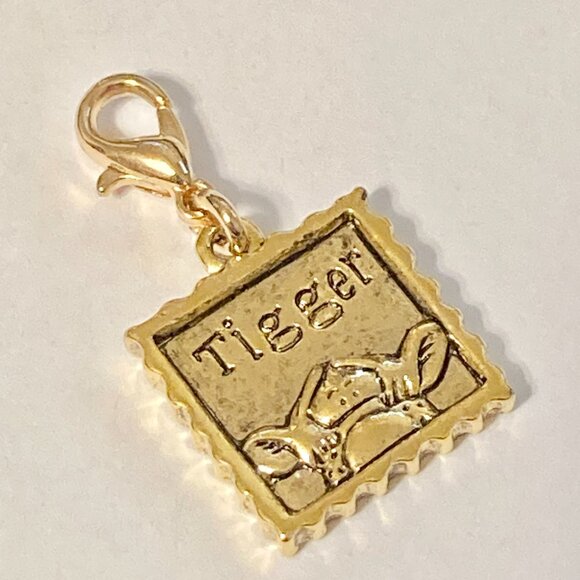 Disney | Jewelry | Vintage Disney Tigger Clip On Charm Gold Plated ...